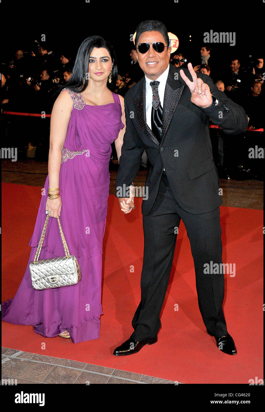 Halima Rashid and Jermaine Jackson NRJ Music Awards Ceremony - Arrivals ...