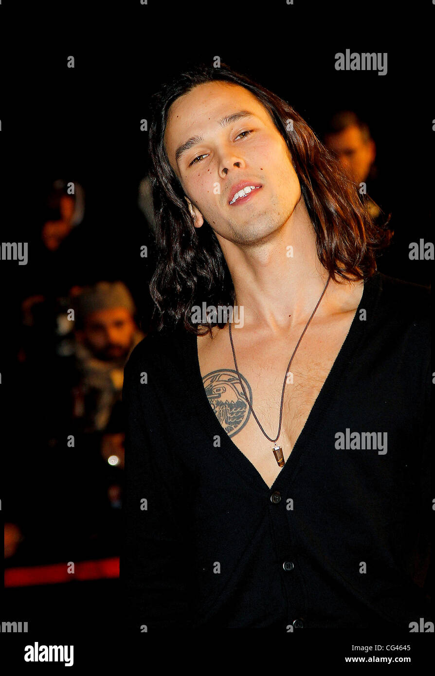 Justin Nozuka NRJ Music Awards Ceremony - Arrivals Cannes, France - 22. ...