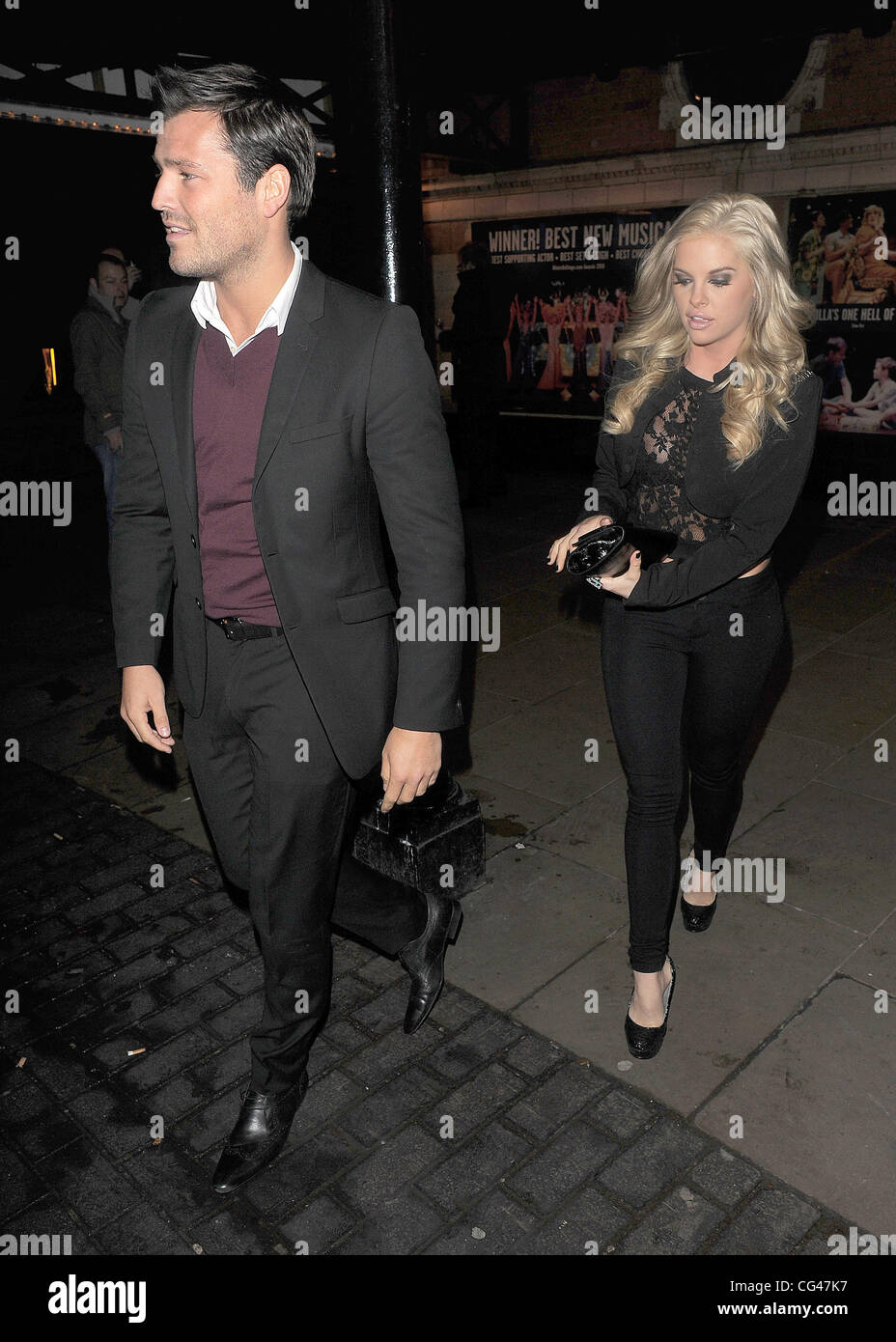 Kayla Collins and Mark Wright 'Priscilla Parties -Launch' held at the ...