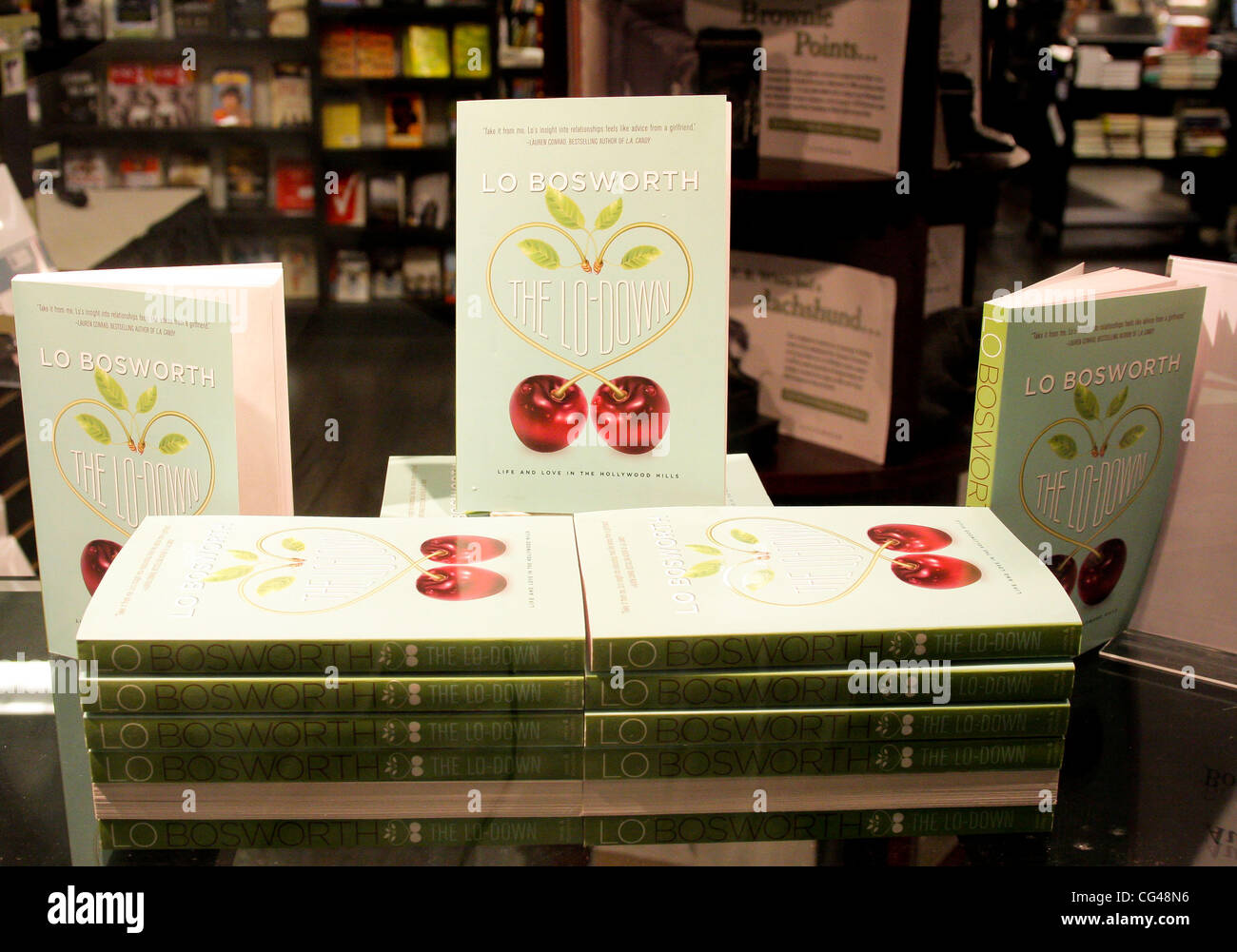Lo Bosworth Lo Bosworth signs her new book 'The Lo-Down' at Books ...