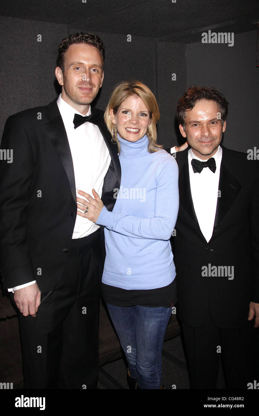 Ben Davis, Kelli O'Hara and James Bagwell Backstage at The Collegiate ...