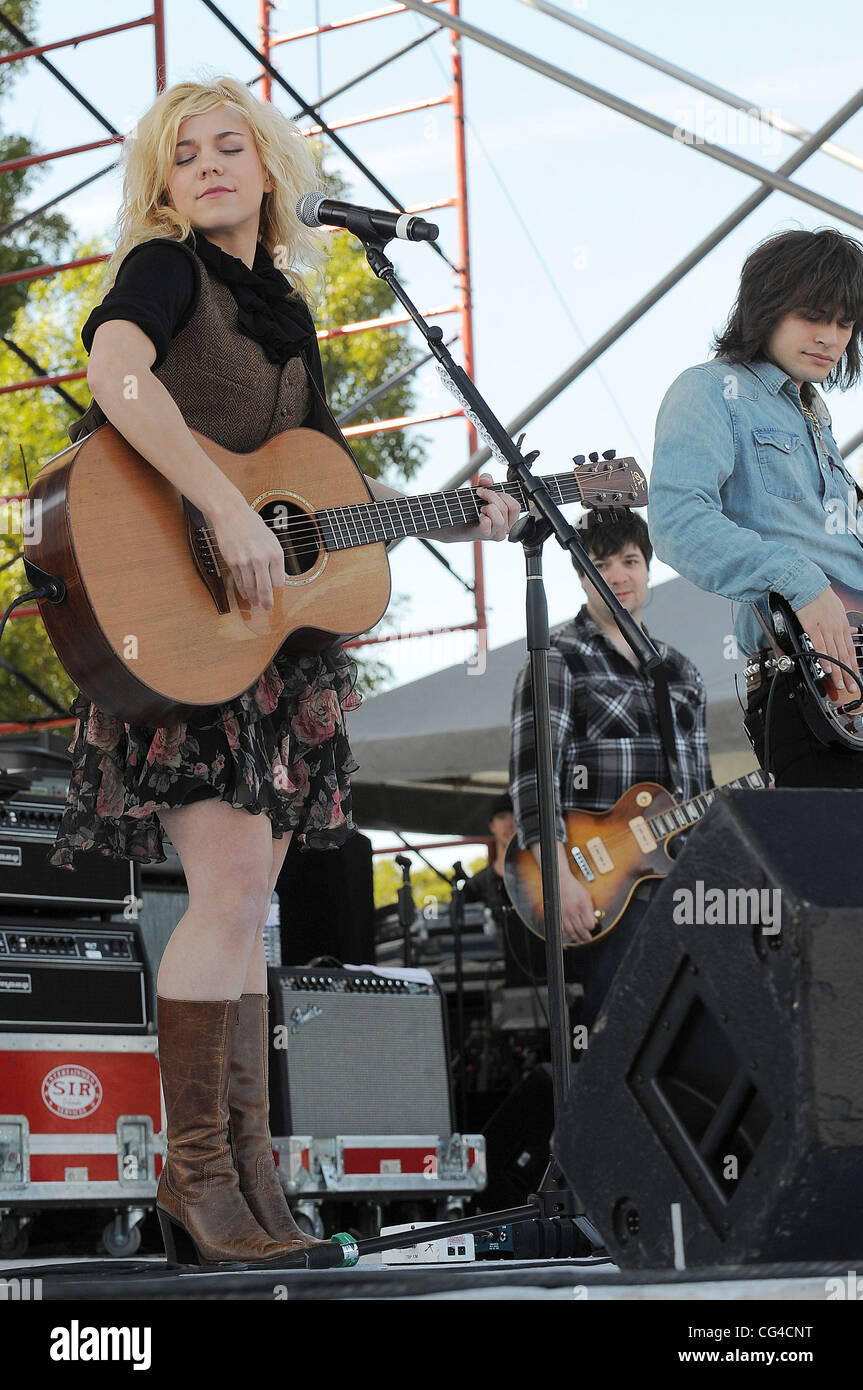 Kimberly Perry of 'The Band Perry' performs during the ' WKIS Chili ...