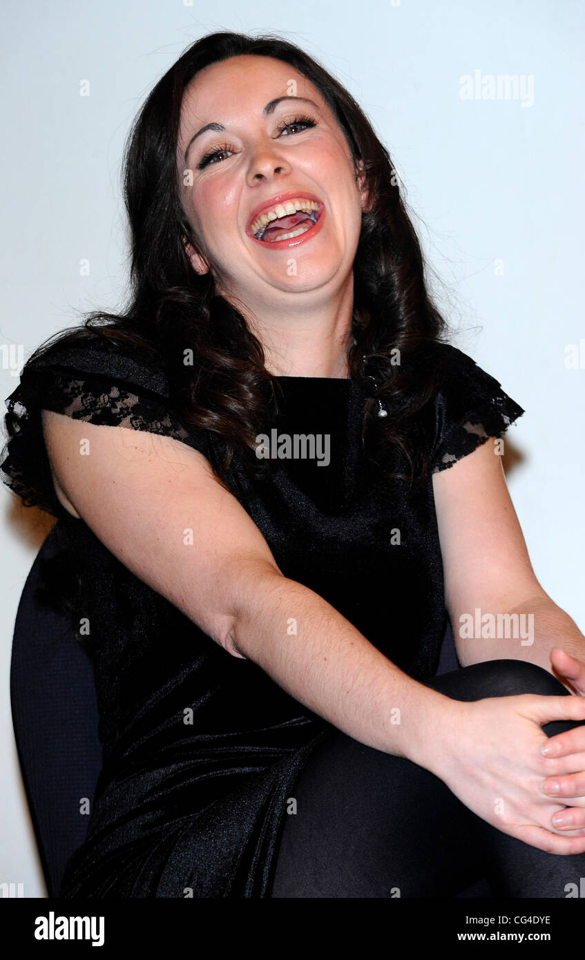 Sarah Earnshaw attends a photocall for the launch for the UK tour of ...