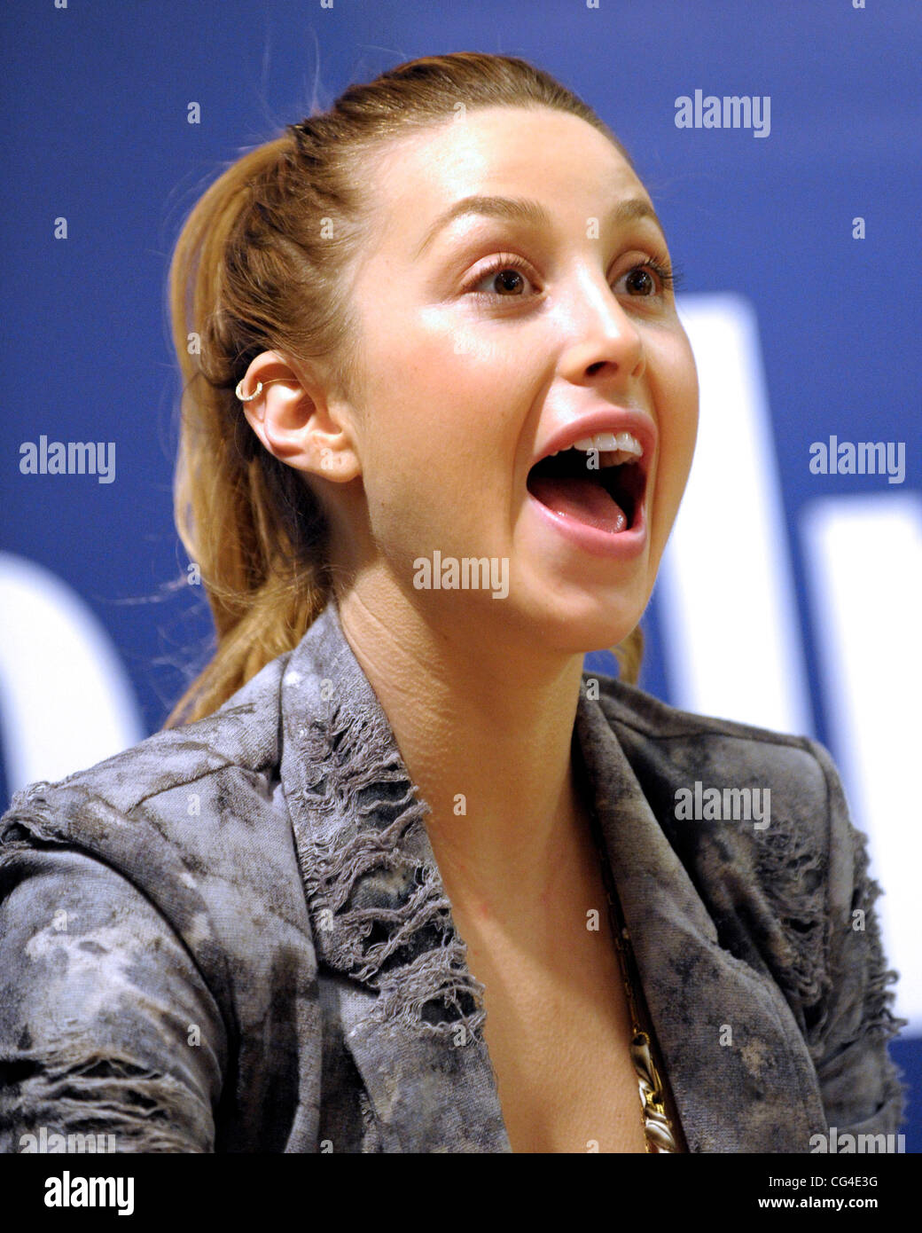 Whitney Port book signing session at Eaton Centre's Indigo Bookstore ...