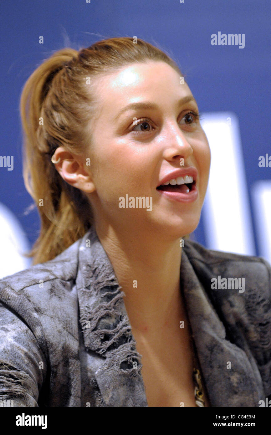 Whitney Port book signing session at Eaton Centre's Indigo Bookstore ...