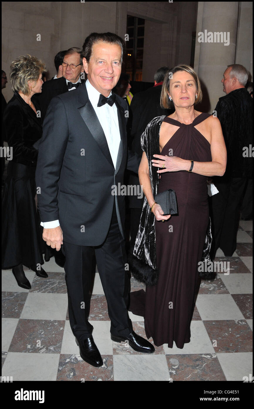 Dominique Perben and his wife Association A.V.E.C. 2011 Gala Dinner at ...