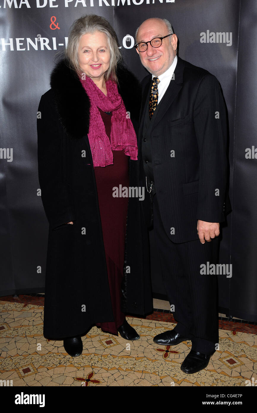 Hanna Schygulla and Frederic Vidal attend the '6th Prix Henri Langlois ...