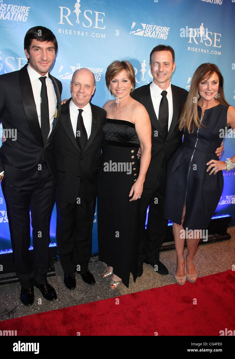 Evan Lysacek, Scott Hamilton, Dorothy Hamill, Brian Boitano, Peggy ...