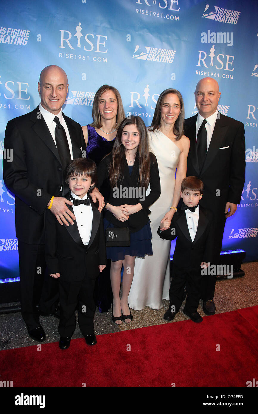 Nancy Stern, Lisa Lax, and Family the New York premiere of "RISE" at ...
