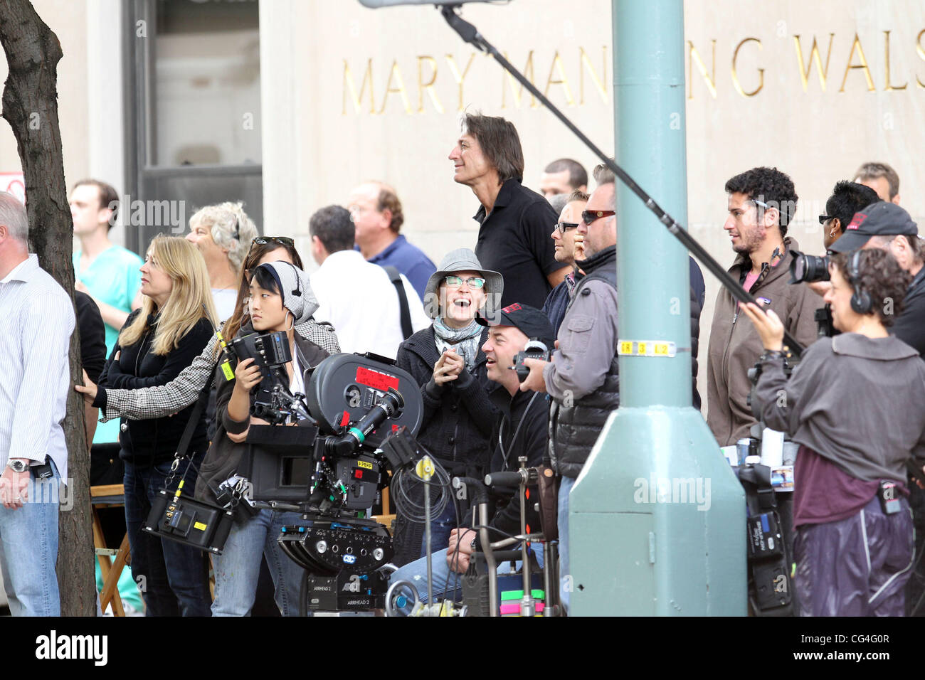 Madonna seen filming on location for her new movie W.E. The film ...
