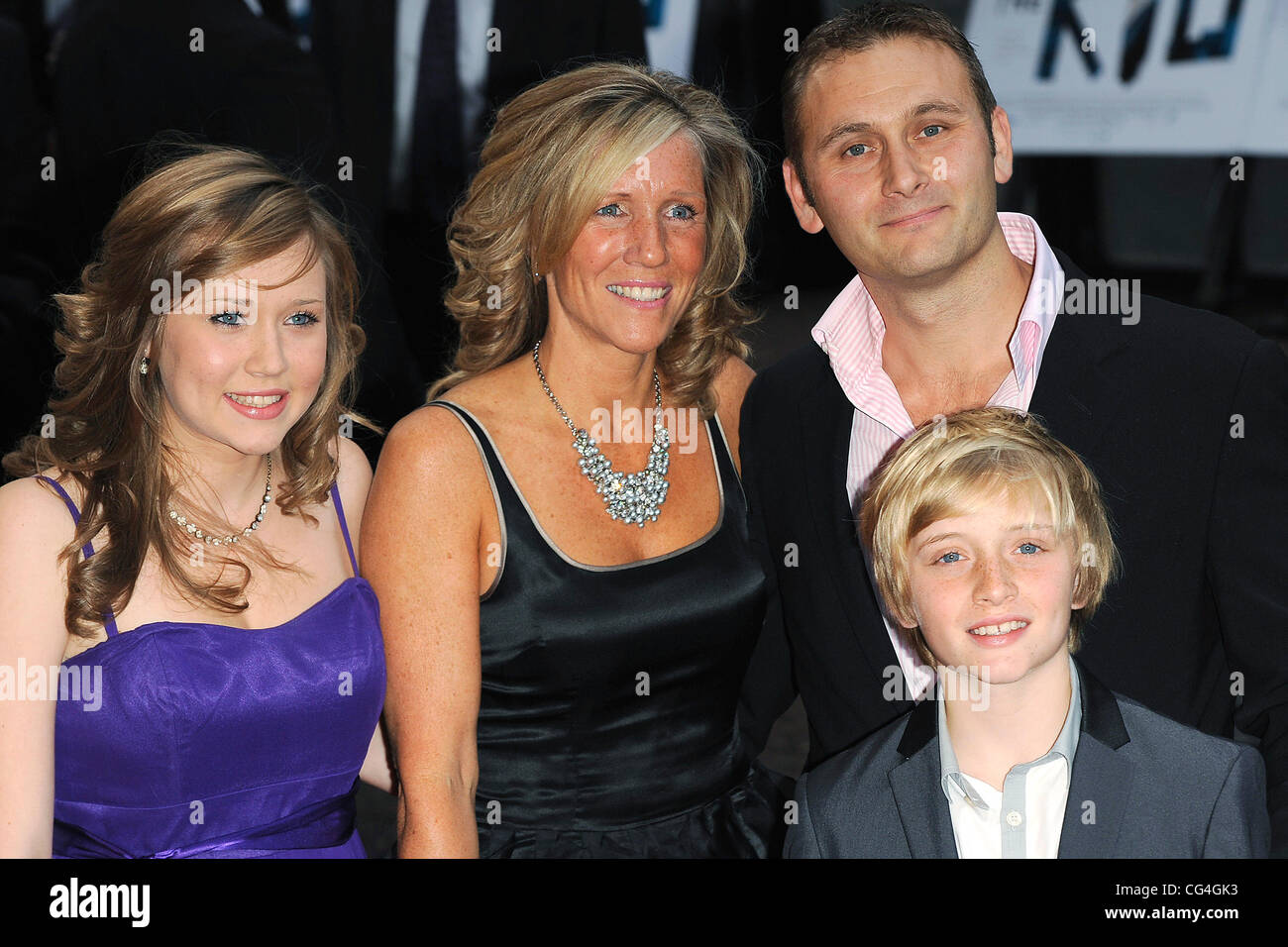 Kevin Lewis & Family 'The Kid' - UK premiere held at the Odeon West End ...