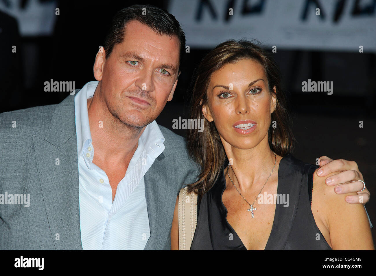 Craig Fairbrass & Wife 'The Kid' - UK premiere held at the Odeon West ...