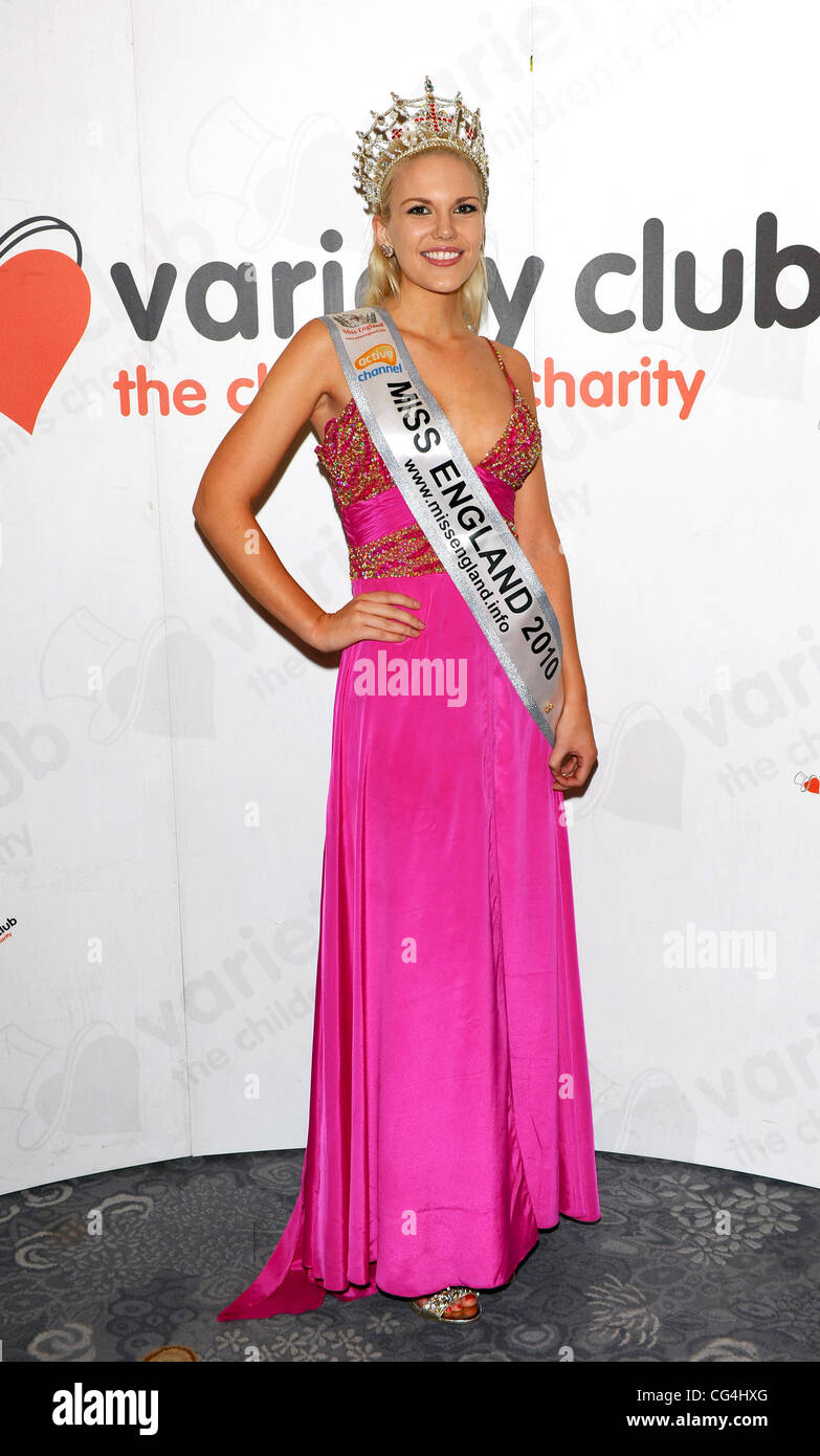 Jessica Linley, Miss England 2010 The Variety Club: Status Quo Tribute ...