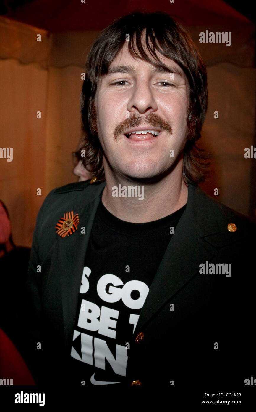 Xander Smith of the American rock band Run Run Run poses for photos ...