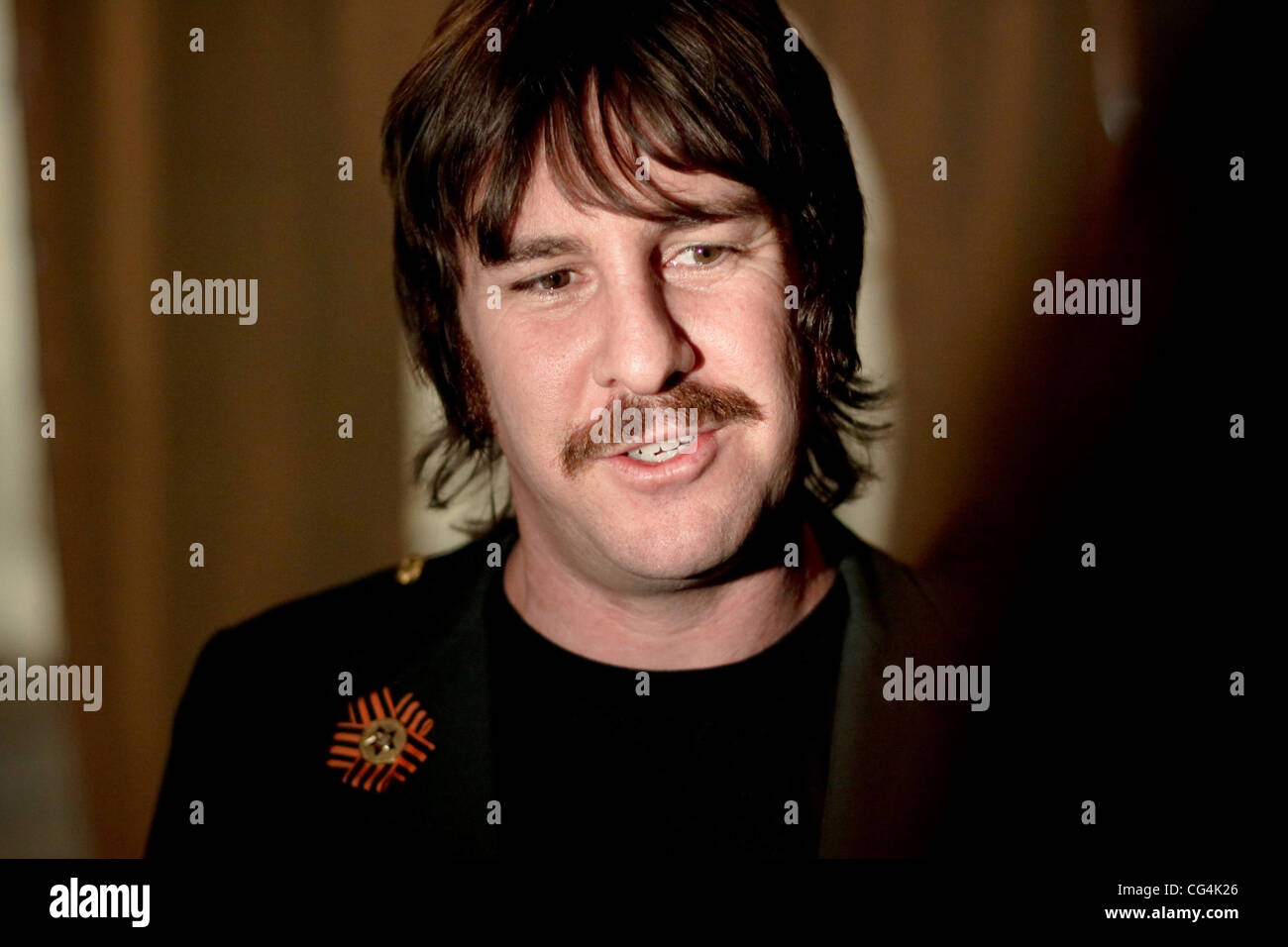 Xander Smith of the American rock band Run Run Run poses for photos ...