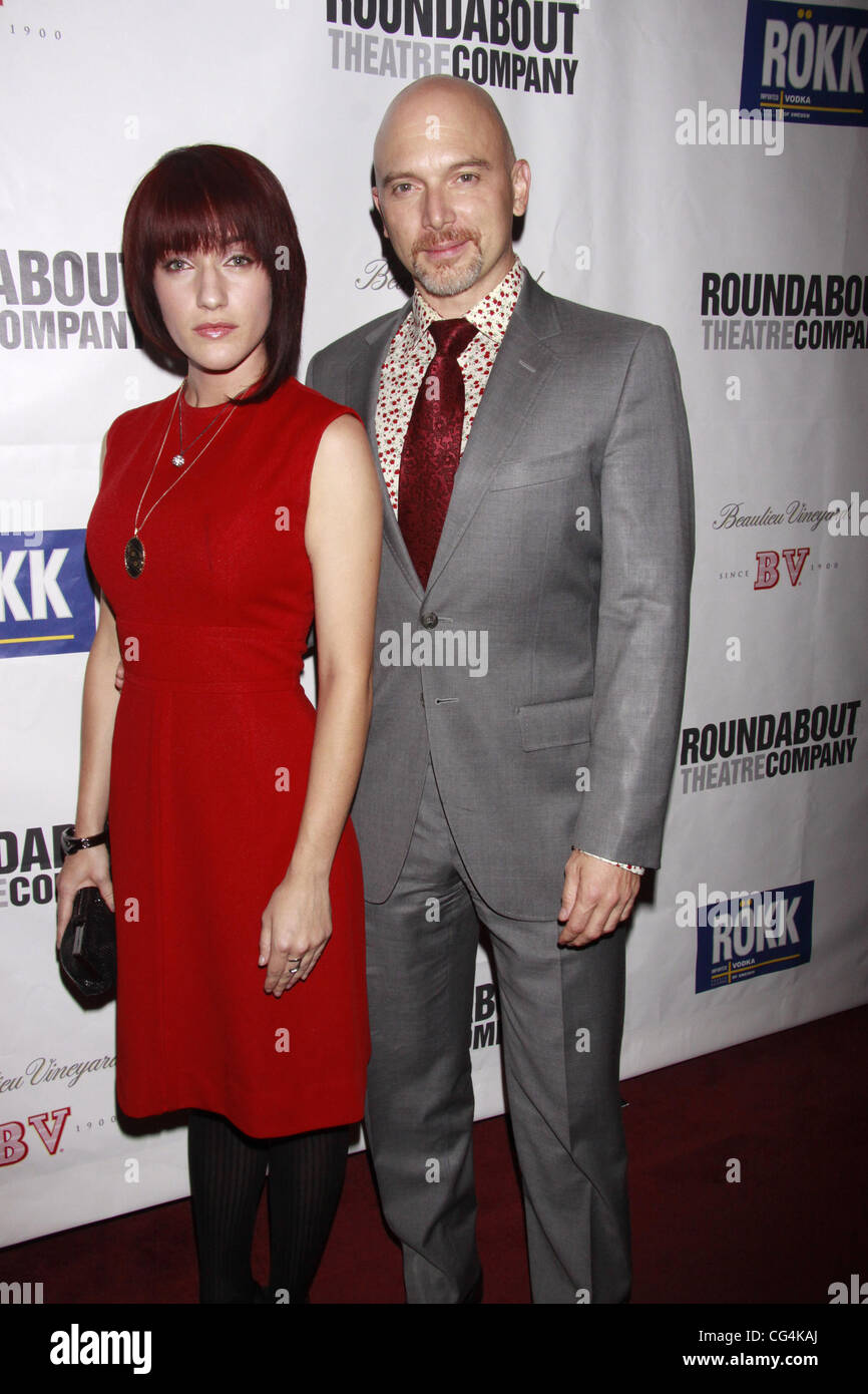 Kimberly Kaye and Michael Cerveris Opening night of the Broadway ...