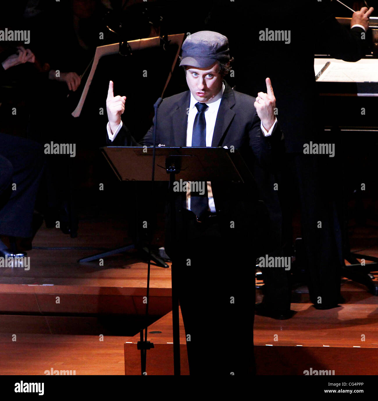 Christopher Fitzgerald The Collegiate Chorale production of ...