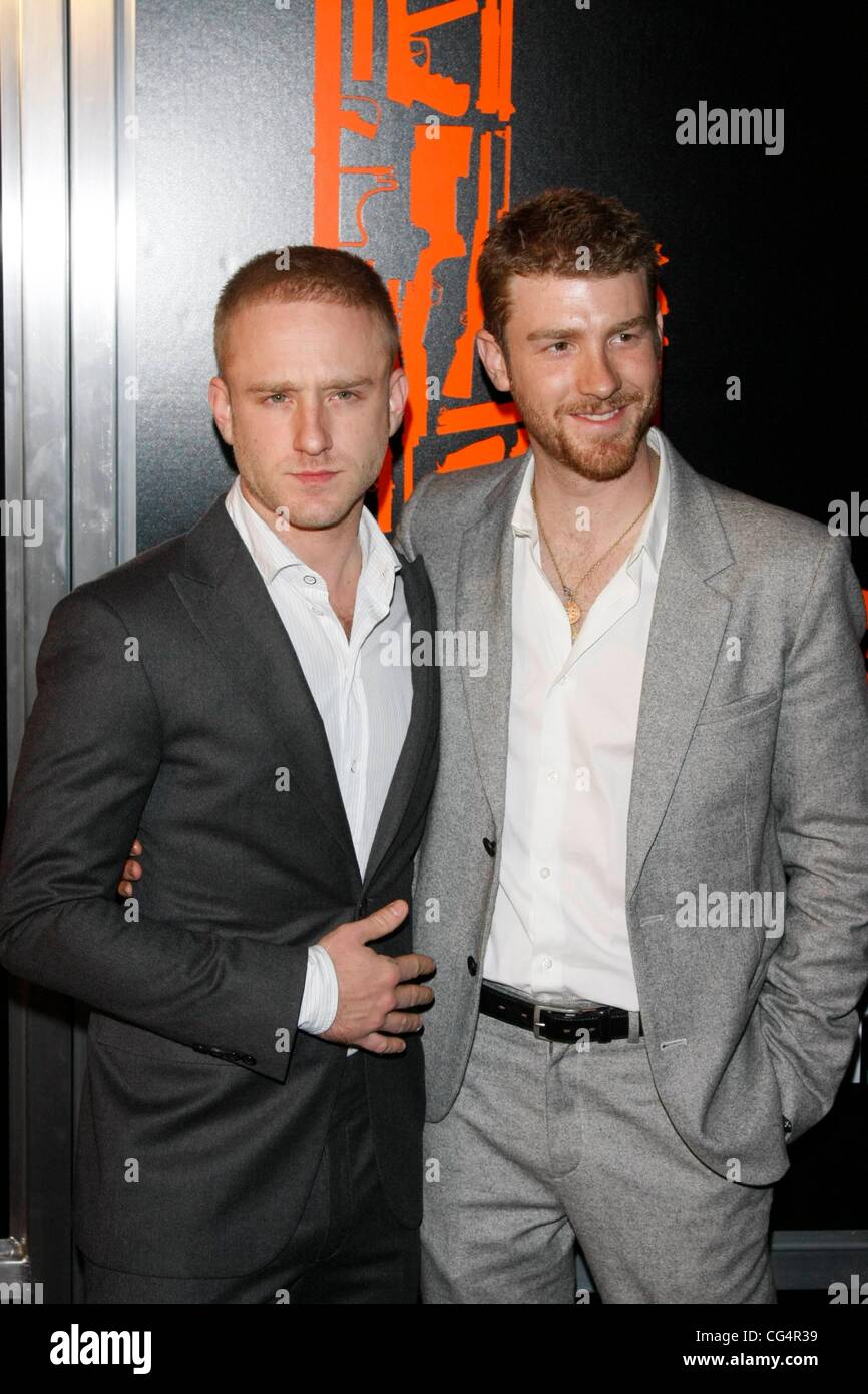 Ben Foster, Jon Foster The Los Angeles Premiere of 'The Mechanic' held ...