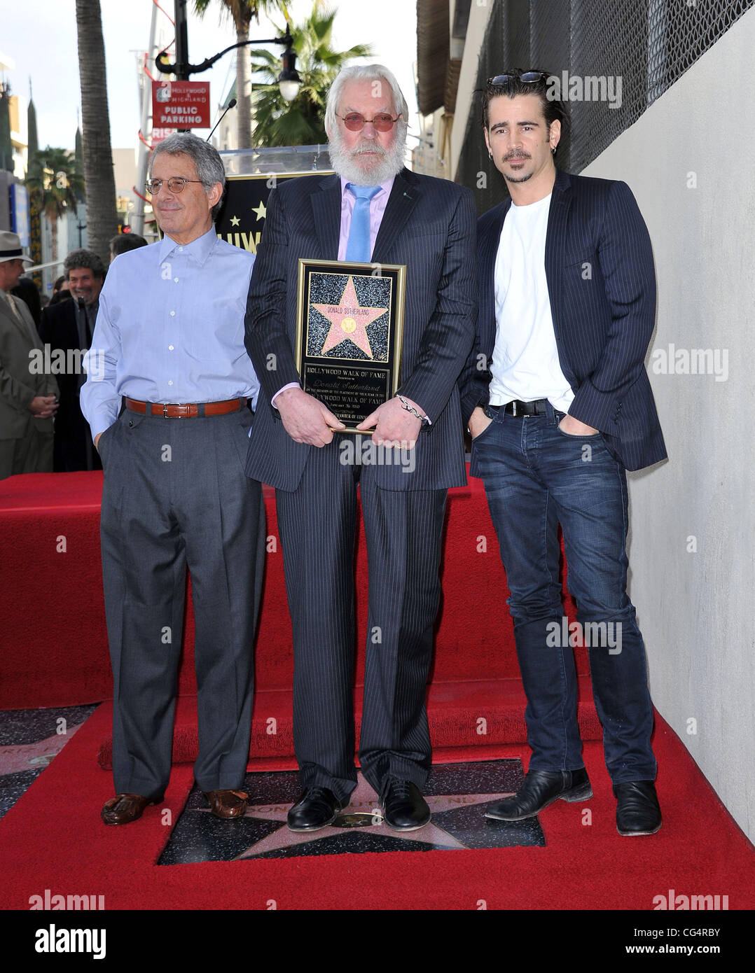 Ron Meyer, Donald Sutherland and Colin Farrell Donald Sutherland ...