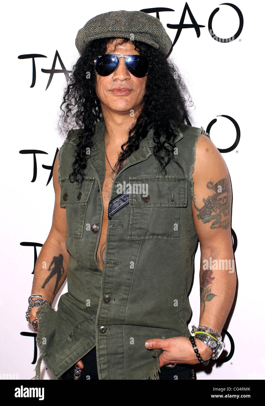 Slash hosts his concert after party at Tao nightclub inside The ...