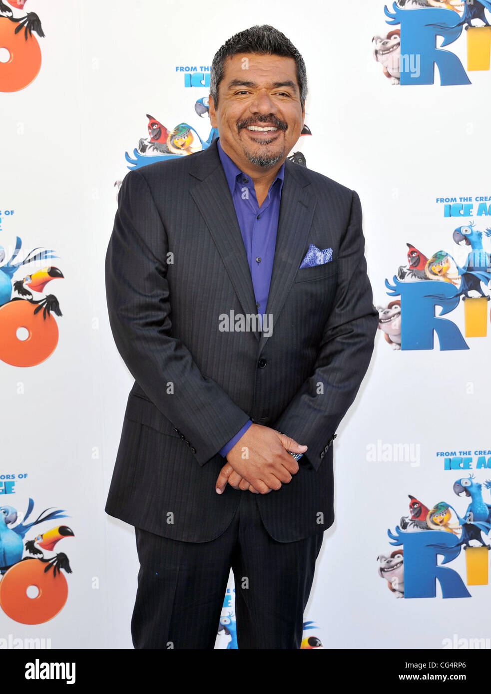 George Lopez The Twentieth Century Fox Voice Presentation of 'Rio' held ...