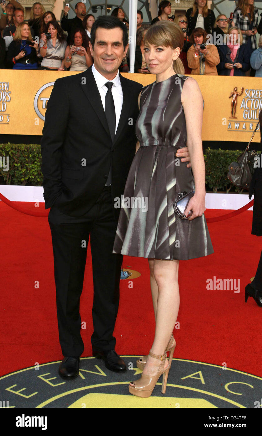 Ty Burrell and wife Holly The 17th Annual Screen Actors Guild Awards ...