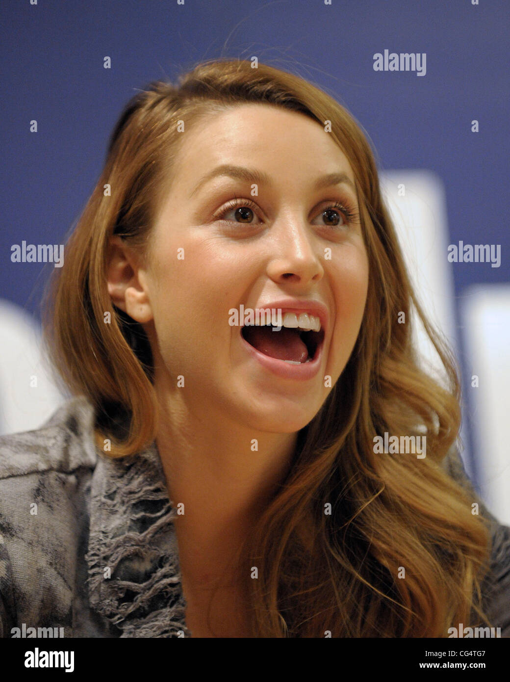 Whitney Port book signing session at Eaton Centre's Indigo Bookstore ...