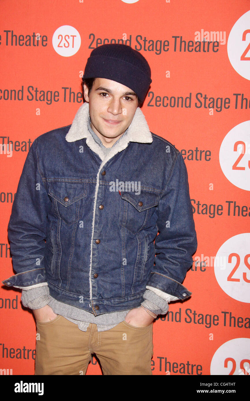 Christopher Abbott Opening night of the Second Stage Theatre production ...