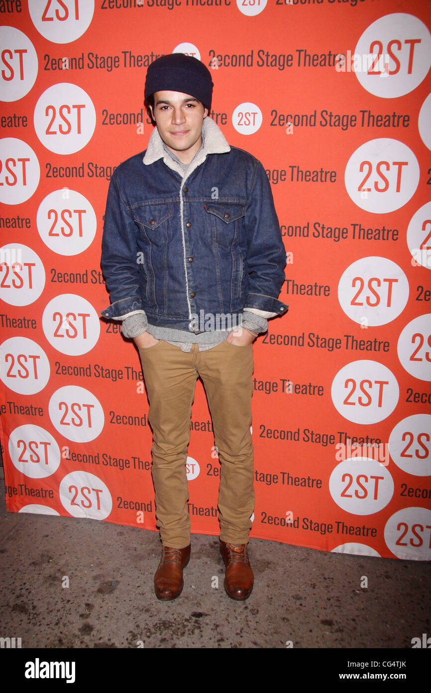 Christopher Abbott Opening night of the Second Stage Theatre production ...