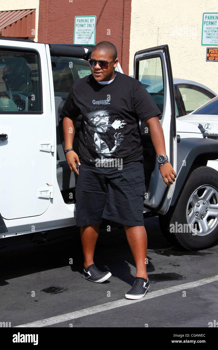 Kyle Massey outside the dance-rehearsal studio for ABC-TV's 'Dancing ...