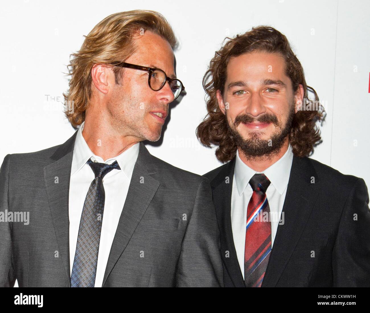 Guy Pearce, Shia LaBeouf at arrivals for LAWLESS Premiere, The ArcLight ...