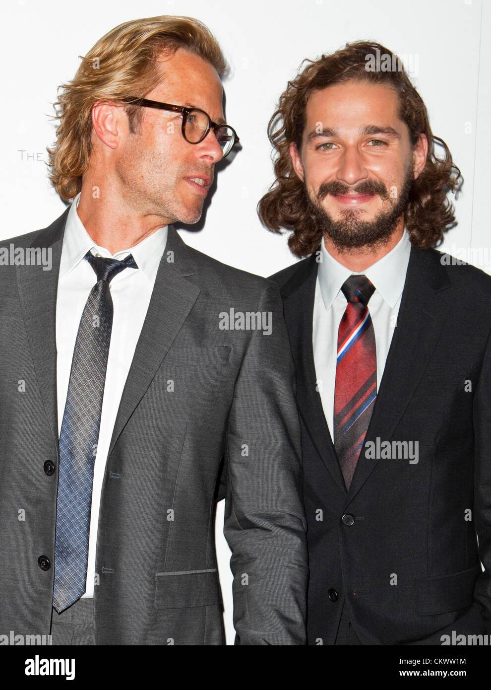 Guy Pearce, Shia LaBeouf at arrivals for LAWLESS Premiere, The ArcLight ...