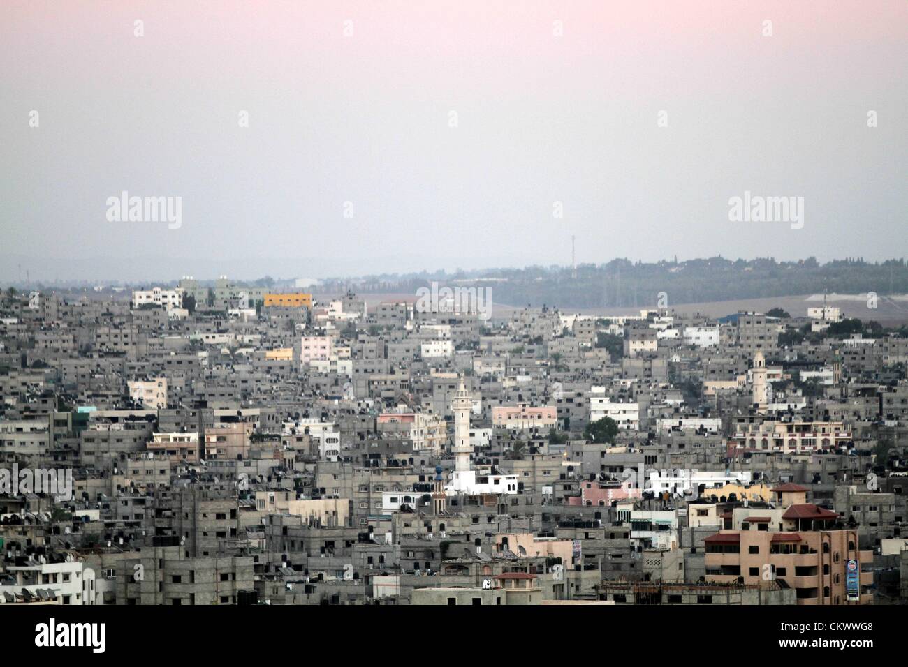 Aug. 23, 2012 - Gaza City, Gaza Strip, Palestinian Territory - A ...