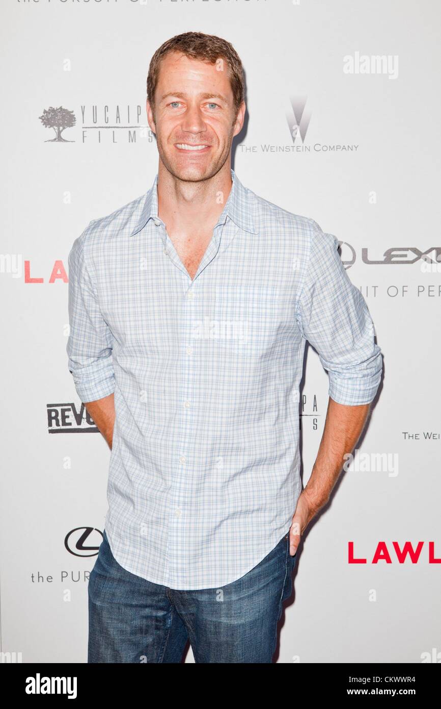 22nd Aug 2012. Colin Ferguson at arrivals for LAWLESS Premiere, The ...