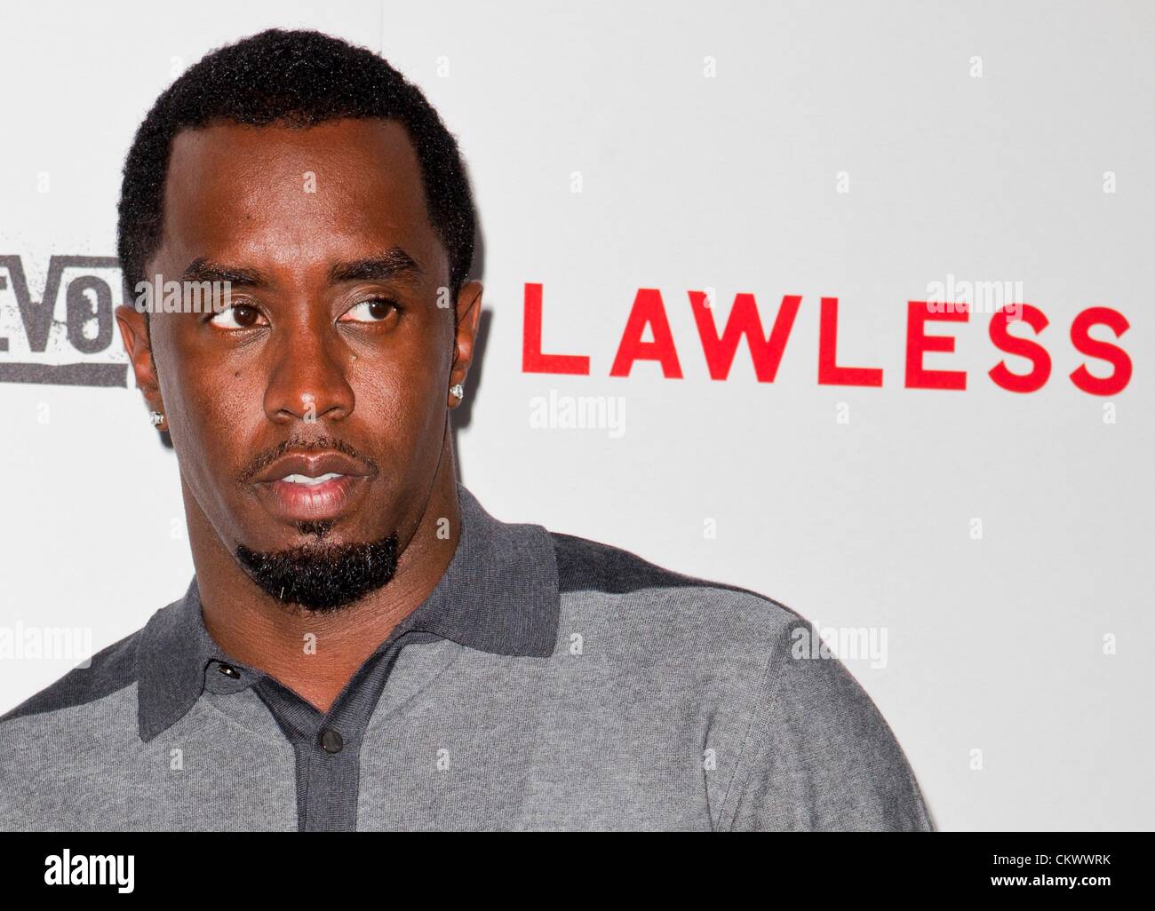 22nd Aug 2012. Sean Combs at arrivals for LAWLESS Premiere, The ...