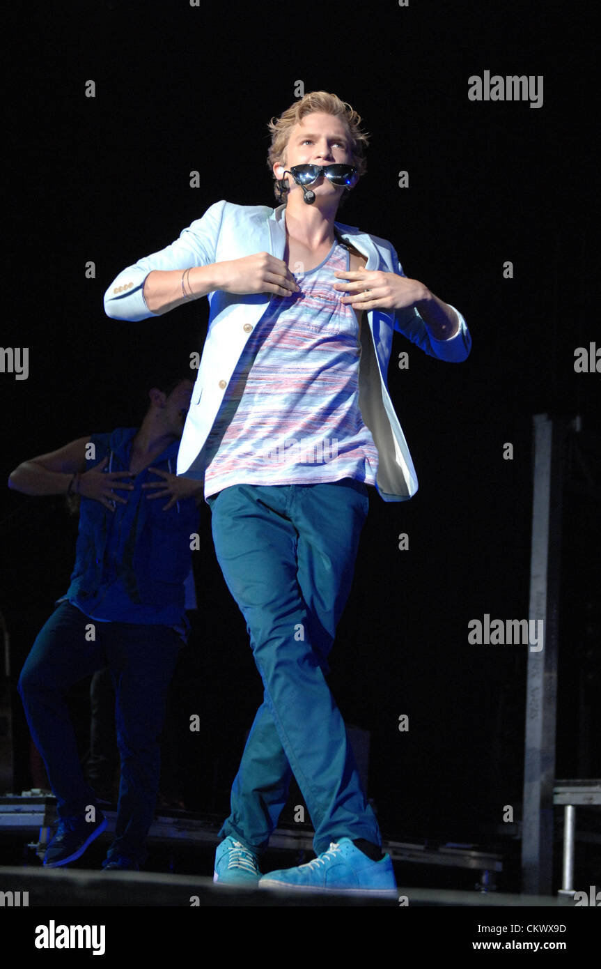 Aug. 21, 2012 - Raleigh, North Carolina, U.S. - Australian born singer ...