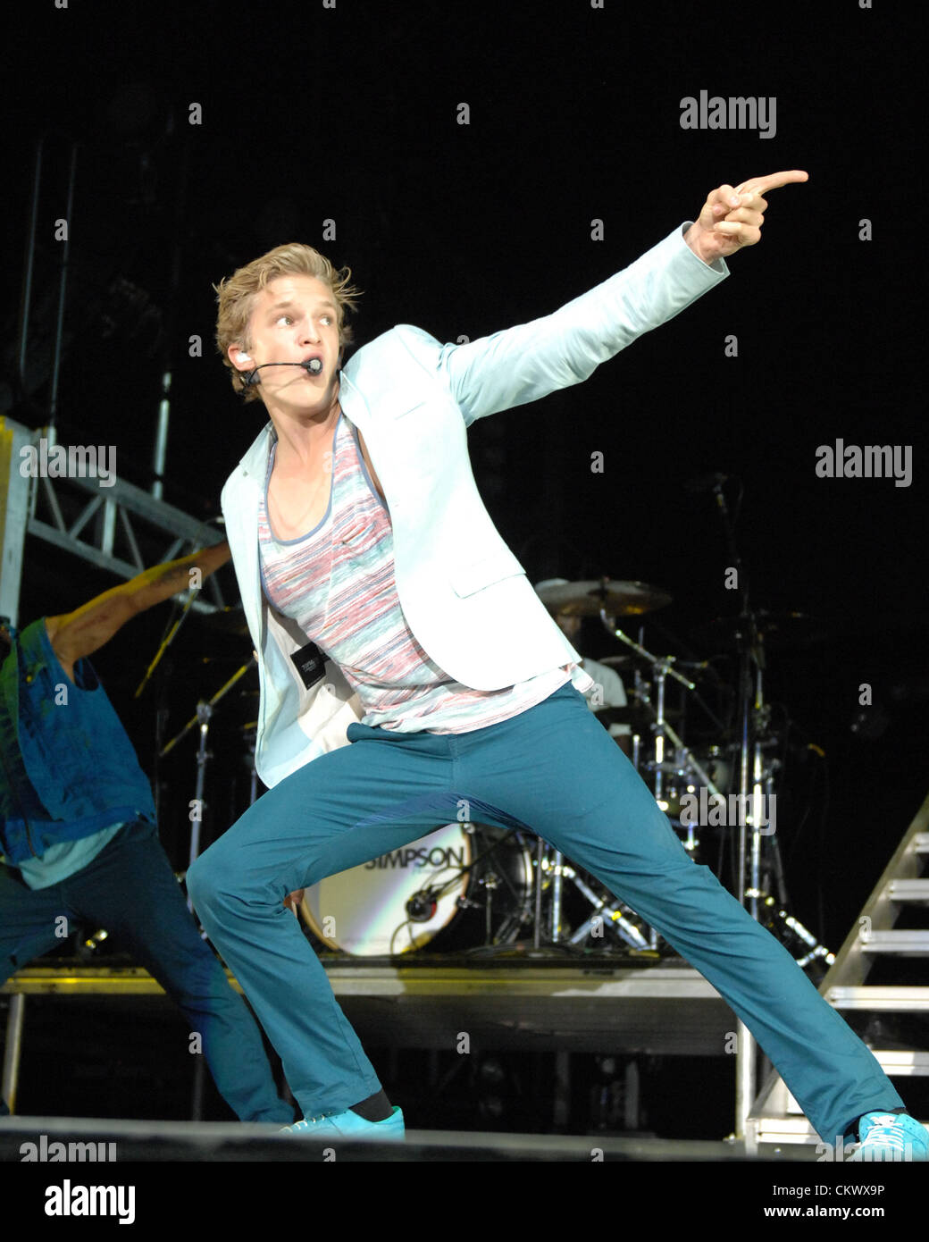 Aug. 21, 2012 - Raleigh, North Carolina, U.S. - Australian born singer ...