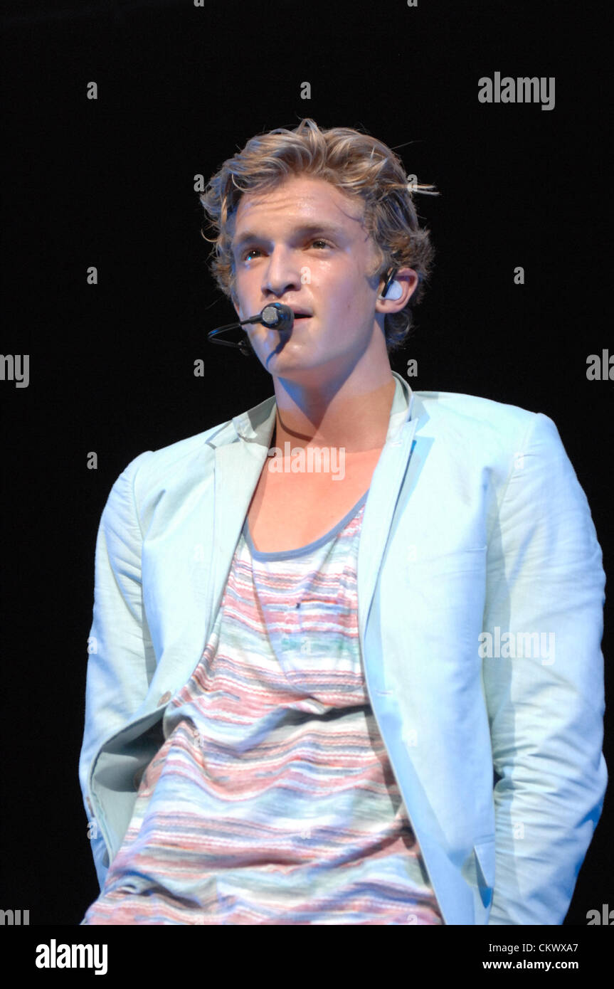 Aug. 21, 2012 - Raleigh, North Carolina, U.S. - Australian born singer ...