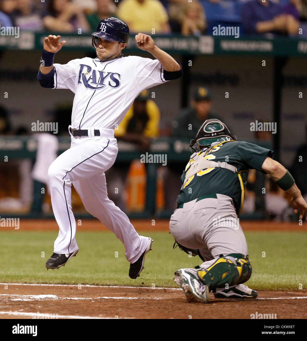 Aug. 23, 2012 - St. Petersburg, Florida, U.S. - SAM FULD, left, of the ...