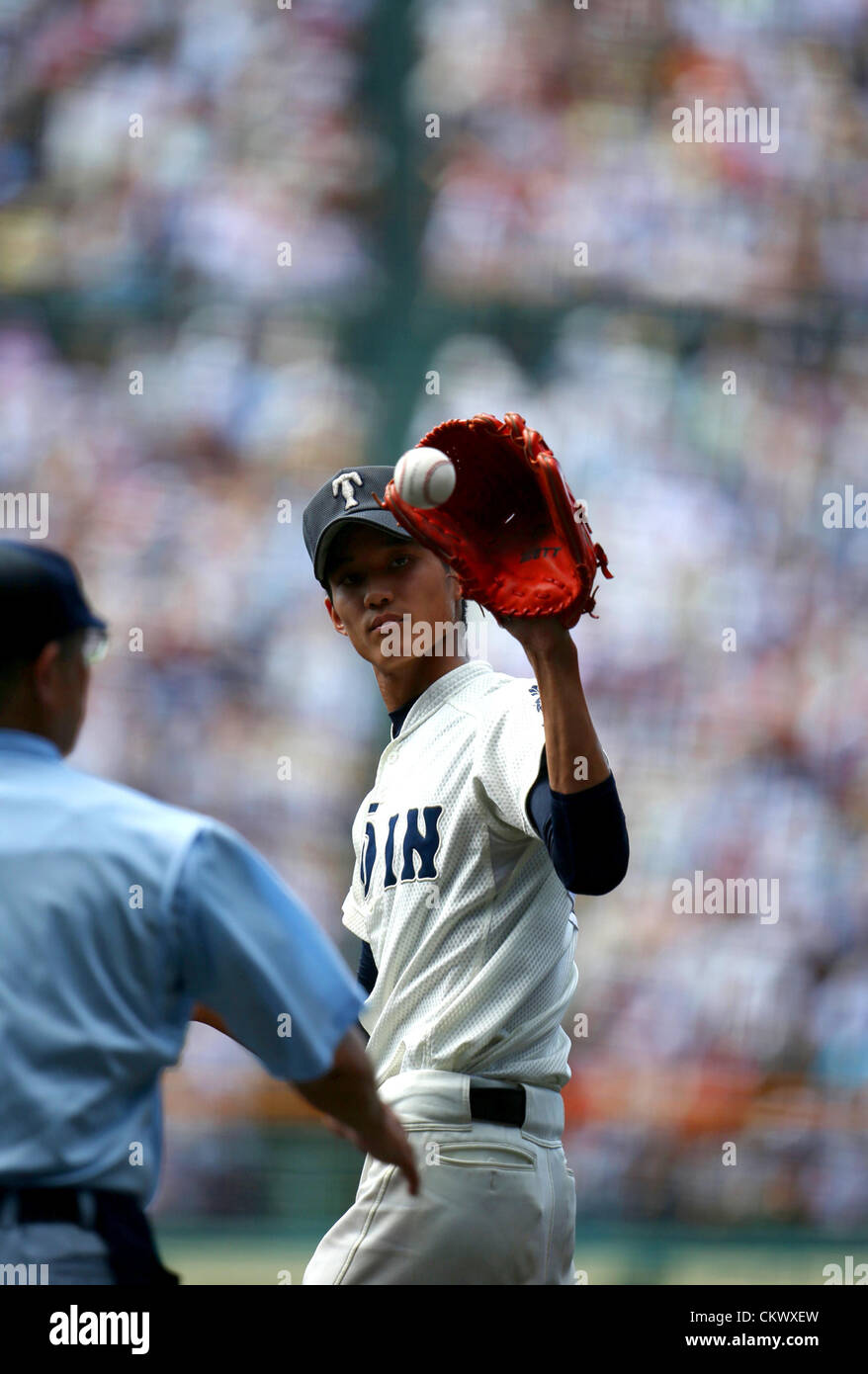 Shintaro Fujinami (Osaka Toin), AUGUST 23, 2012 - Baseball : The 94th ...