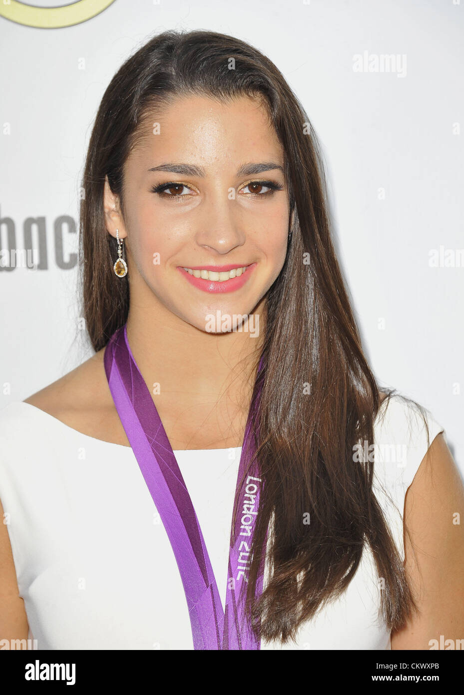 Aug. 23, 2012 - Los Angeles, California, U.S. - Aly Raisman Attending ...
