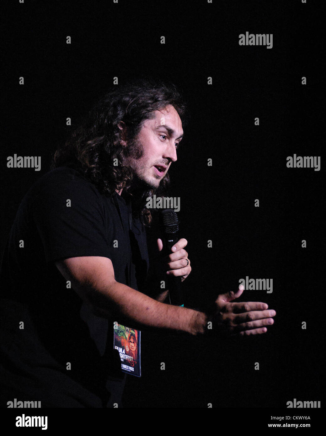 London, UK. Thursday 23rd August 2012. Comedian Ross Noble opens ...