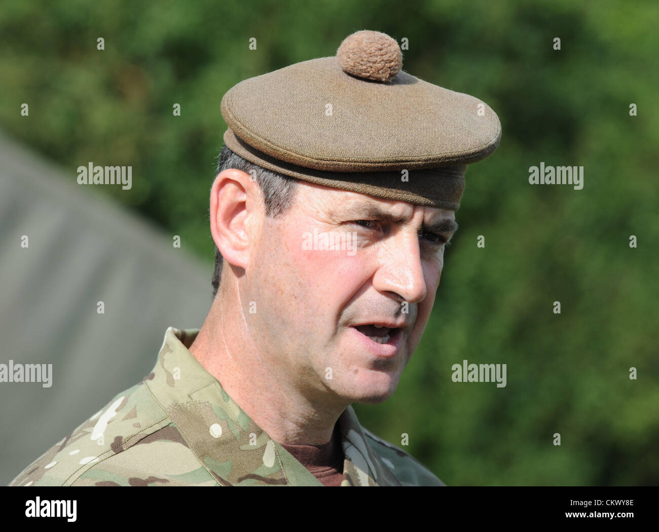 Brigadier Bob Bruce, 4th Mechanised Brigade Commander, Brigadier Bob ...