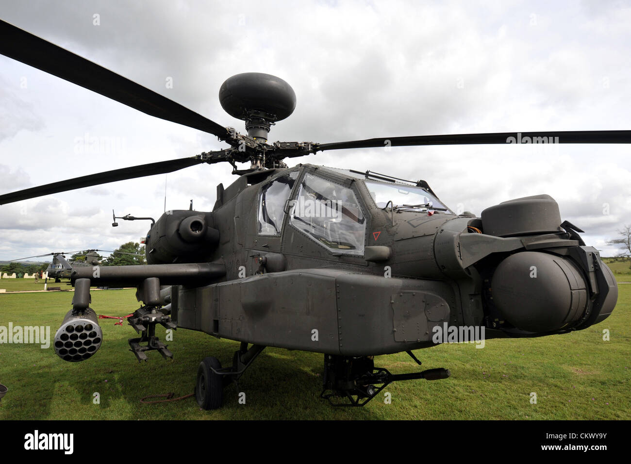 Apache attack helicopter Stock Photo - Alamy