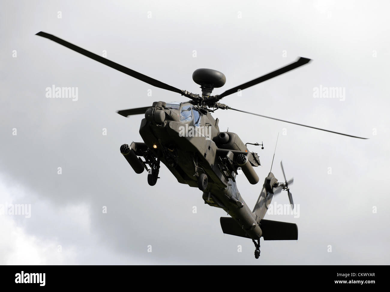 Apache attack helicopter Stock Photo - Alamy