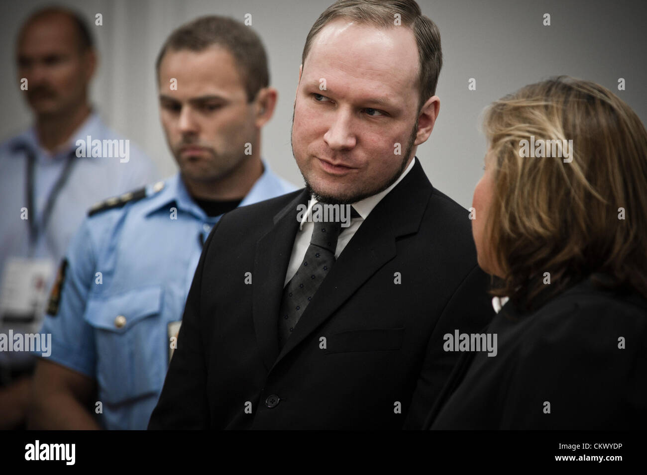 August 24, 2012 - Oslo, Norway: Norwegian terrorist and right wing ...