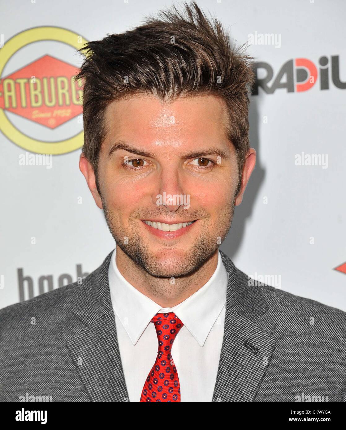 Aug. 23, 2012 - Los Angeles, California, U.S. - Adam Scott Attending ...