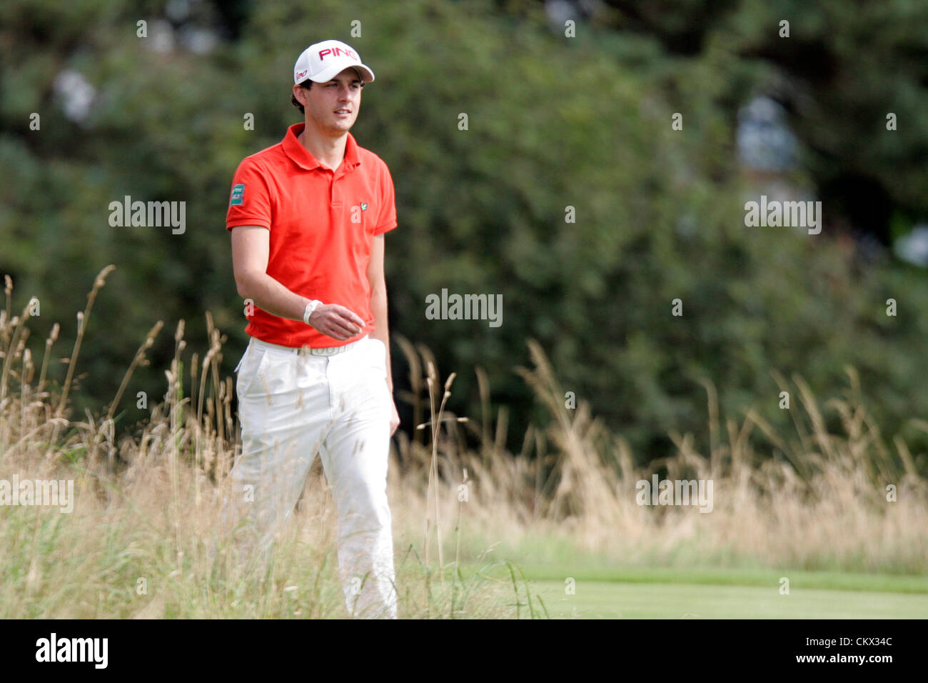 25.08.2012 Gleneagles, Scotland. Matthew NIXON during day three of the ...