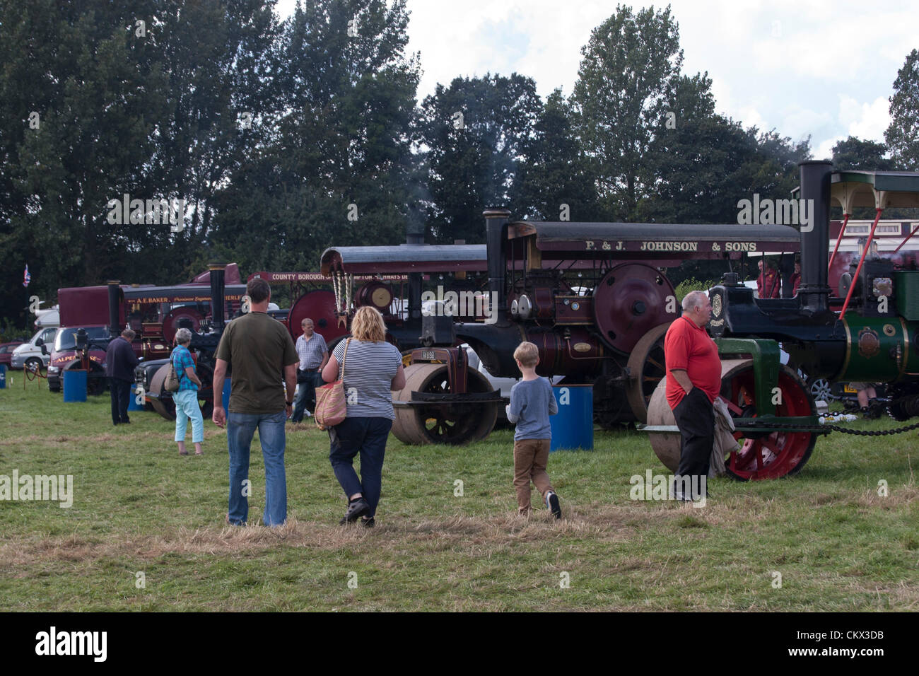 25th August 2012 Northamptonshire. UK. Earls Barton Vintage Rally and ...