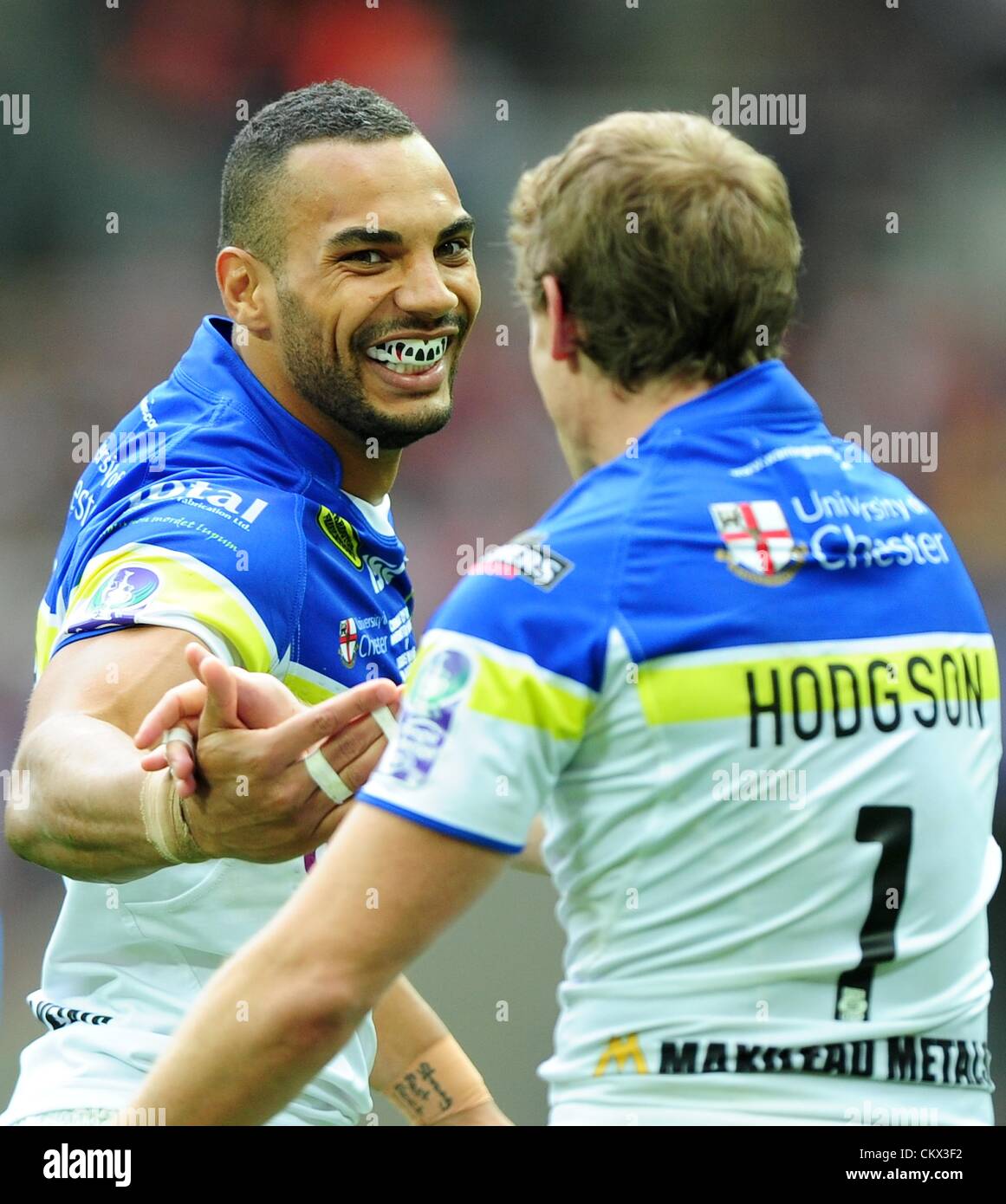 25.08.2012 London, England. Ryan Atkins in action during the Carnegie ...